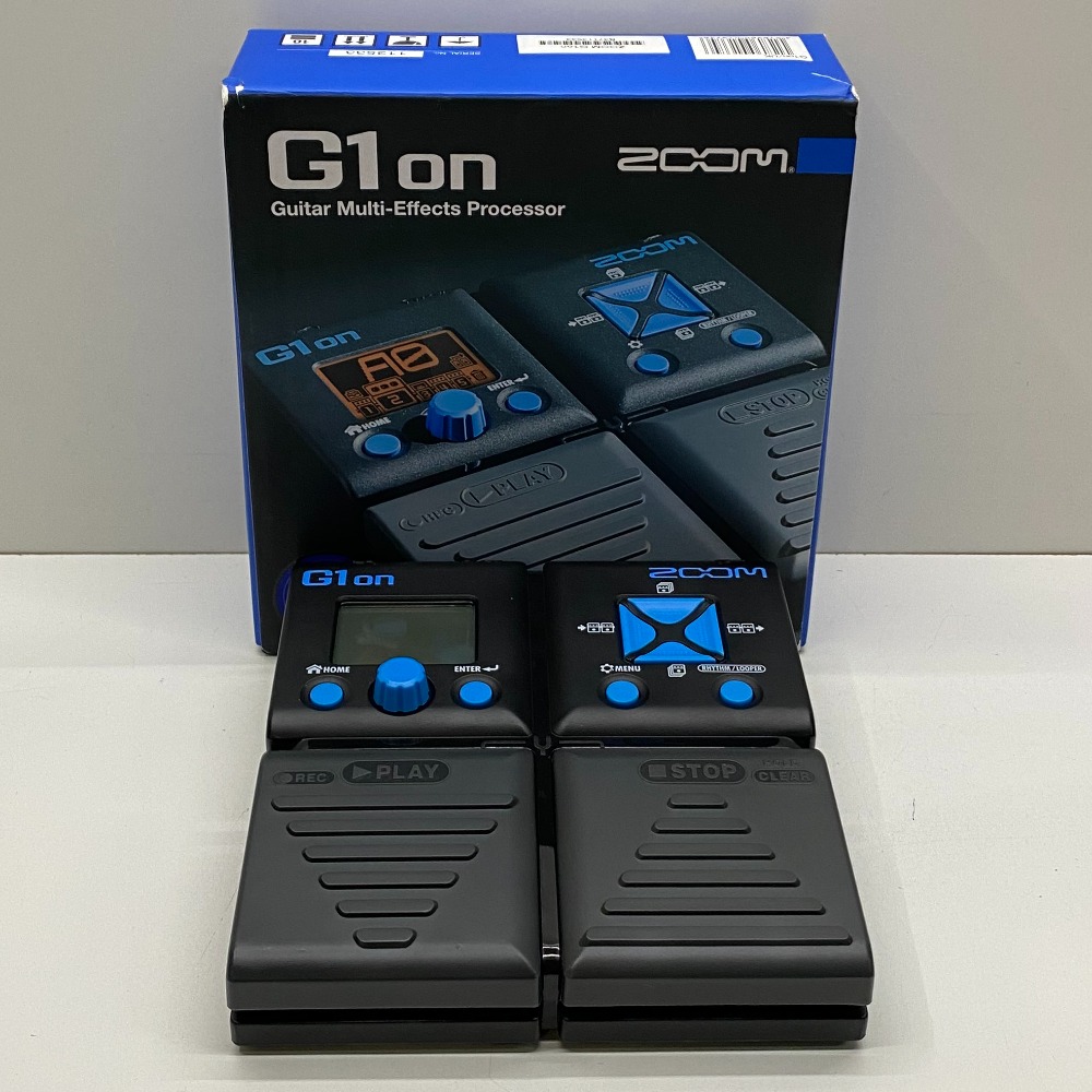 Pre-owned Zoom G1 On Guitar Multi Effects Processor Boxed - Own4Less